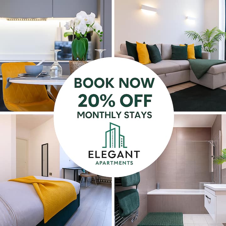 Elegant Apartment/4 - Milton Keynes