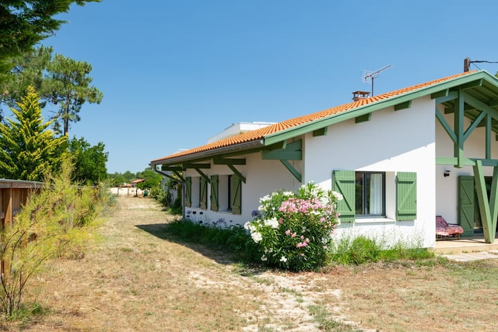 Maison Oalée Au Bord Du Courant - Landes