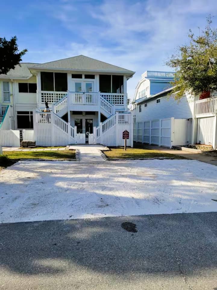 High Tide On South Side - Tybee Island, GA
