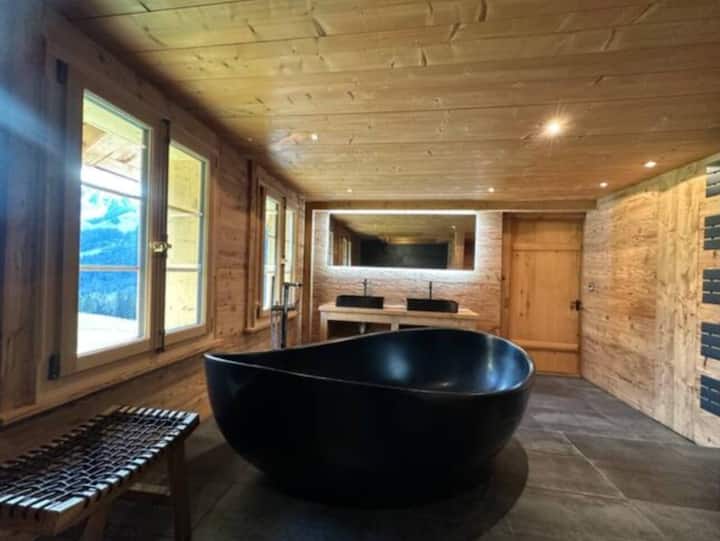 Luxury Spa Chalet • Butler & Views Near Gstaad - Les Diablerets
