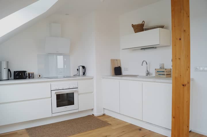 Ferienwohnung Unterm Dach Mit Alpenblick. - Kaufbeuren
