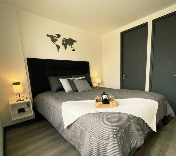 Dpto. Cerca Estadio Nacional+estacionamiento Grati - Santiago (Chile)