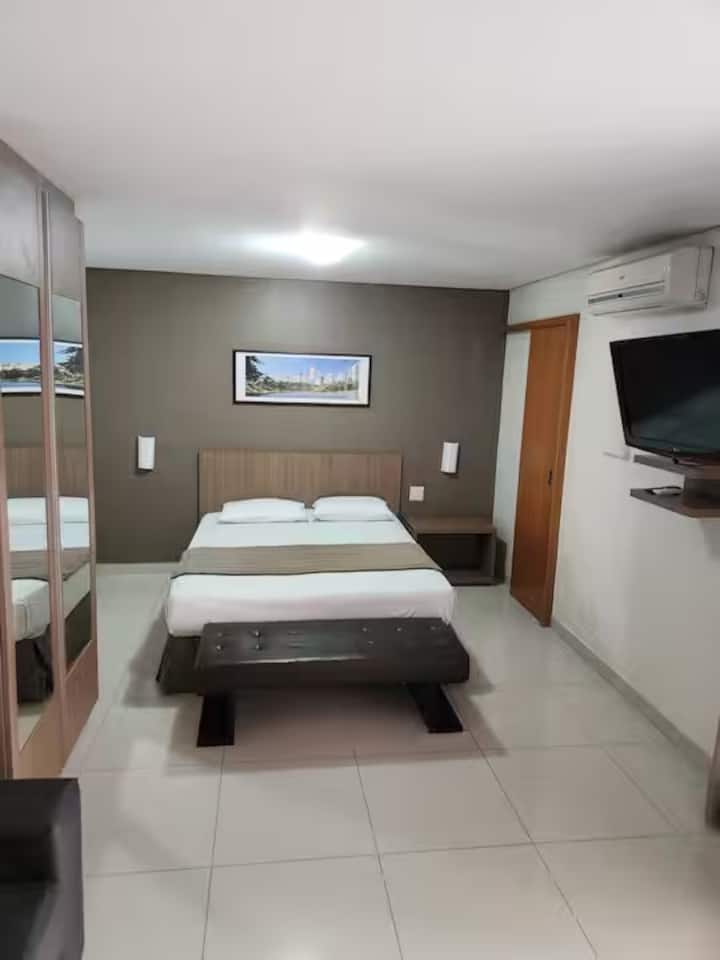 Flat Mobiliado Goiania - Goiânia