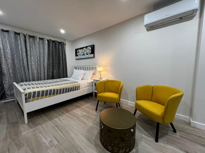 Budget Friendly Studio, Fast Wifi , Laundry Inside - Montreal