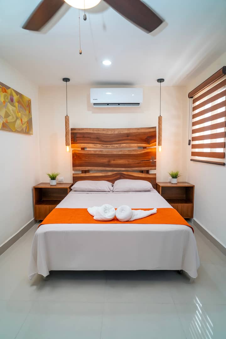Suite Confortable En Isla Mujeres.
" Sol " - Isla Mujeres