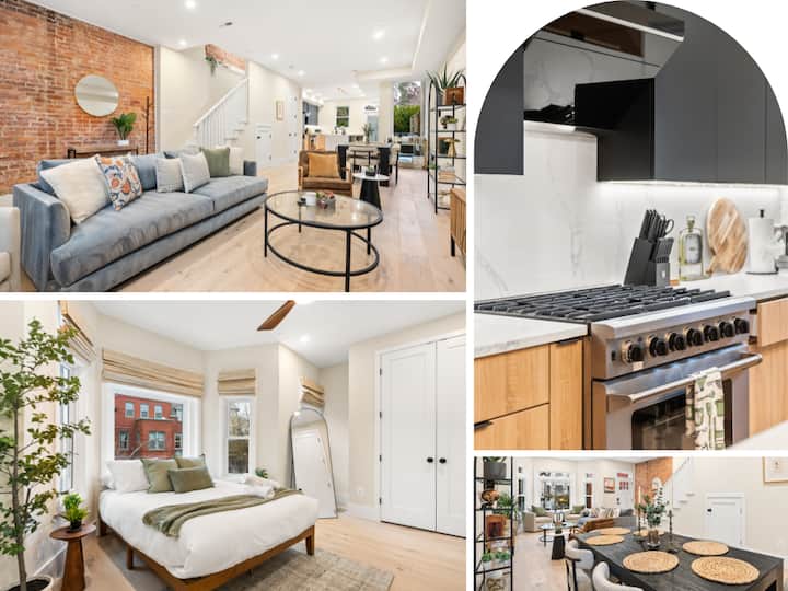 5br Whole Home Near U St | 2 Kitchens + Rooftop - Washington, D.C.