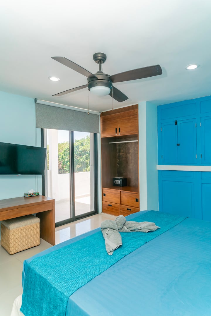 Cómodo Departamento En Isla Mujeres.
" Mar " - Isla Mujeres