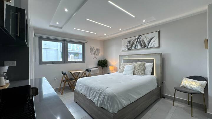 Ocean Loft | Near Airport | Beach Walking Distance - San Juan