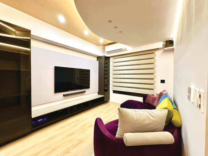 Deluxe Condo In Tamsui District 4beds/3br/2ba - Taipéi