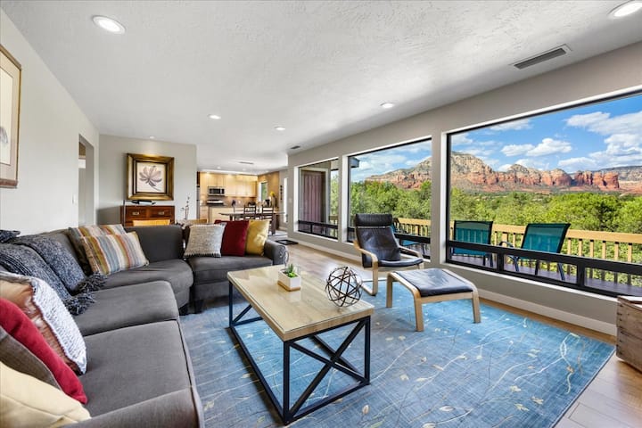 Hillside Home, Privacy, Hottub Views - Sedona, AZ
