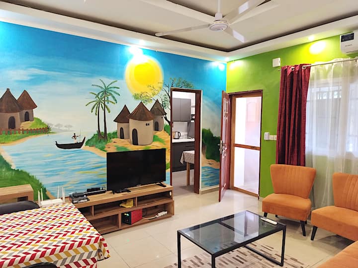 Djama Lodge -F2 Tout Confort -Tarif Promo- - Abidjan