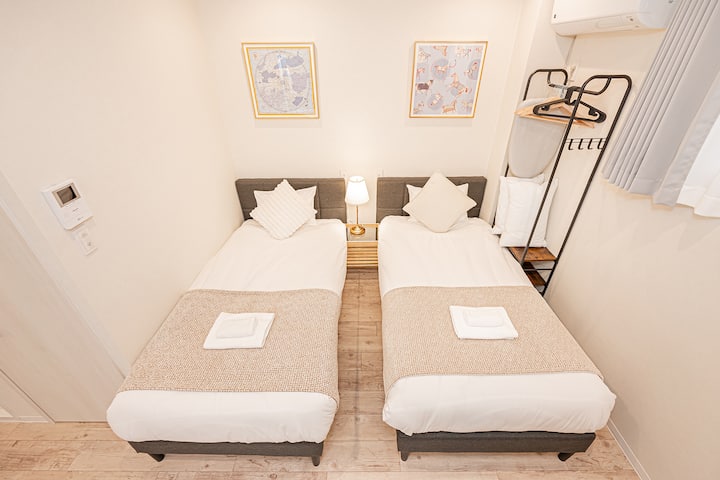2 Beds Apt W/ Tv Near 2 Transport Line In Kiyosumi - Ginza