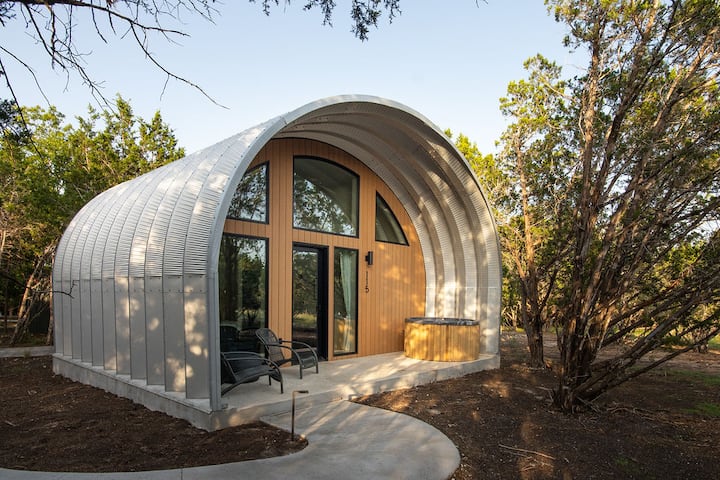 Cozy Quonset Retreat With Private Hot Tub - Fredericksburg, TX