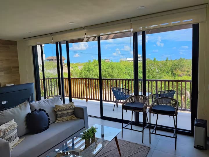 Boho Loft Steps From The Beach - Jungle View - Isla Holbox