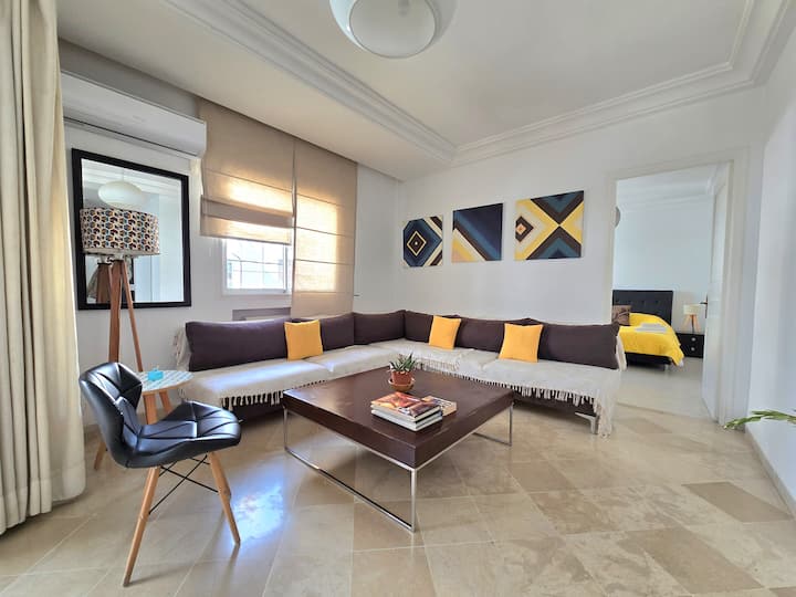 Design & Confort En Plein Coeur De Marsa Plage - Sidi Bou Said