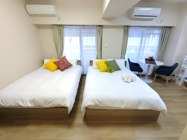 305京橋駅歩5分/電梯大樓/関西空港直通/usj直通/最大4名可 - 히가시오사카시