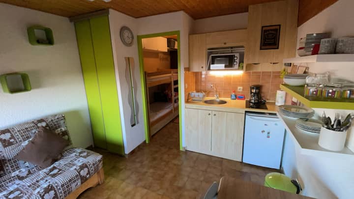 Joli Studio Vue Lac ! - Thollon-les-Mémises