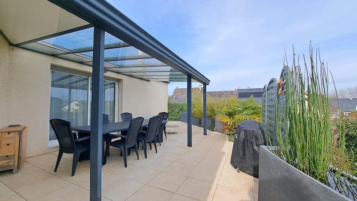 Maison Familiale 8 P.  Jardin, Terrasse Proche Lac - Tours