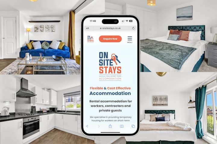 Large 4 Bedrooms, 3.5 Bathroom, Parking & Wifi - Basildon