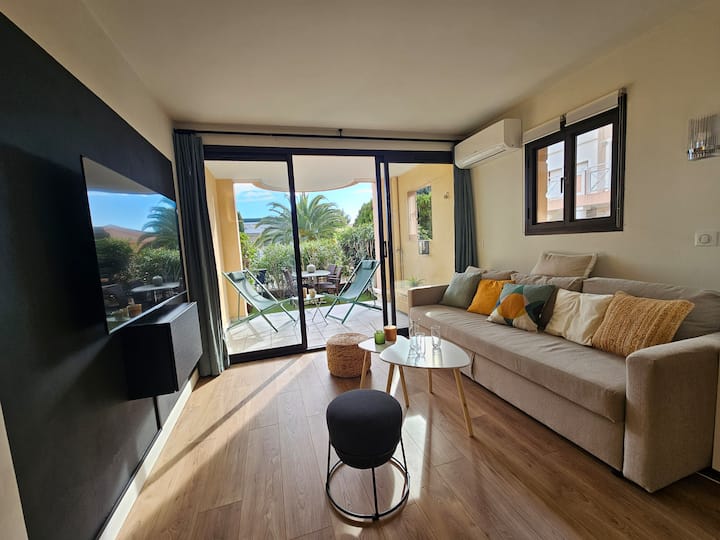 Terrasse • Piscine Vue Mer • Parking - Cannes