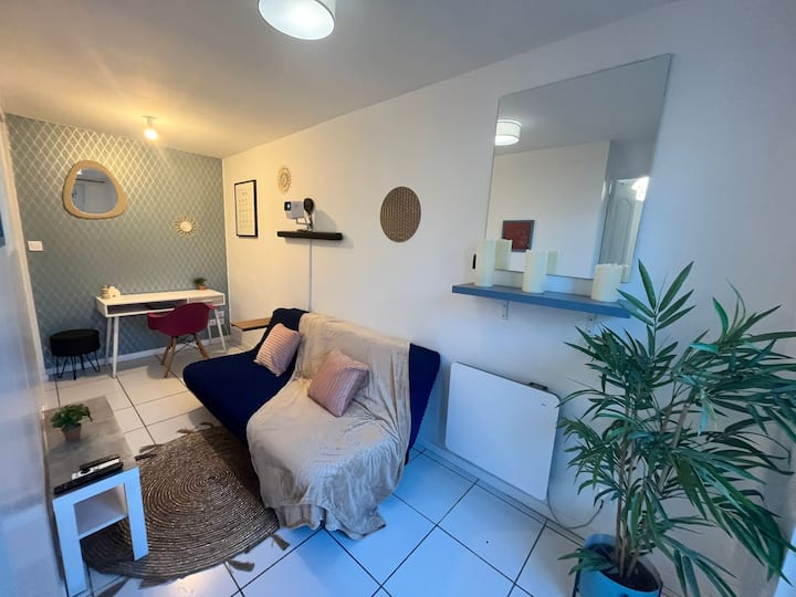 Le Petit Refuge 28m² 2 Personnes Avec Extérieur - Denain