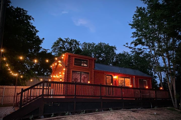Enchanted Amish Log Cabin Cedar Springs Ranch, Ok - Oklahoma