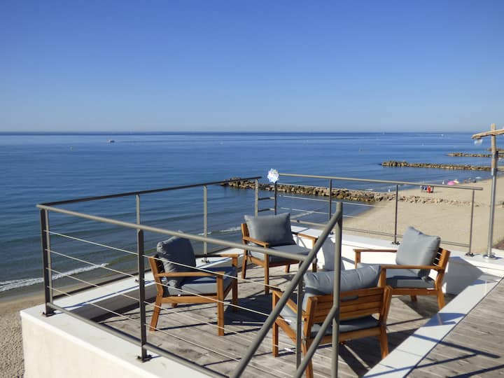 Superbe Duplex Sur La Plage Vue Mer Exceptionnelle - Palavas-les-Flots