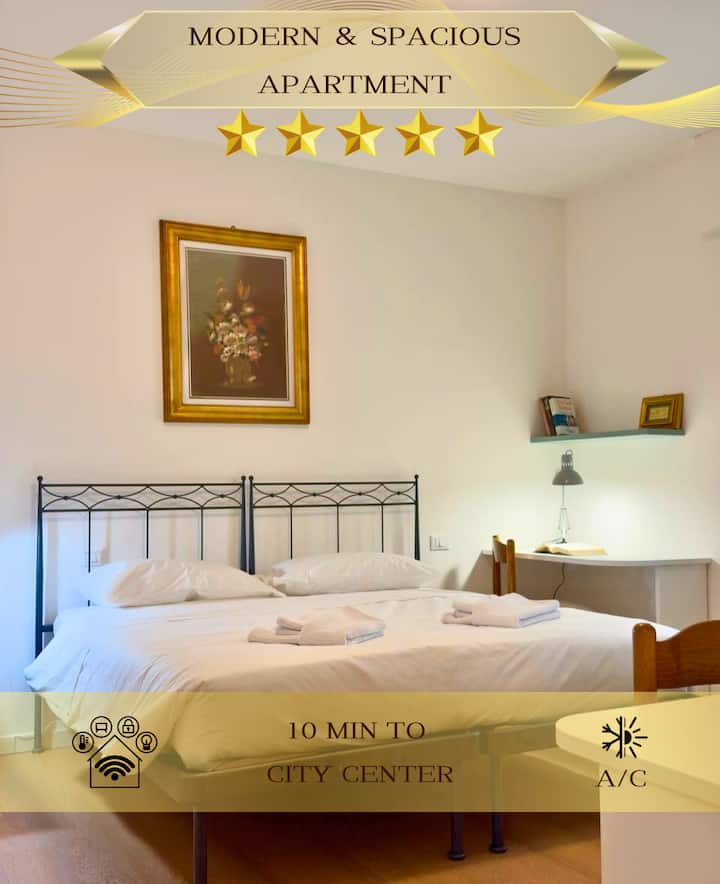 [Zai Fiera] Exclusive Elegant Apartment + Parking - Verona