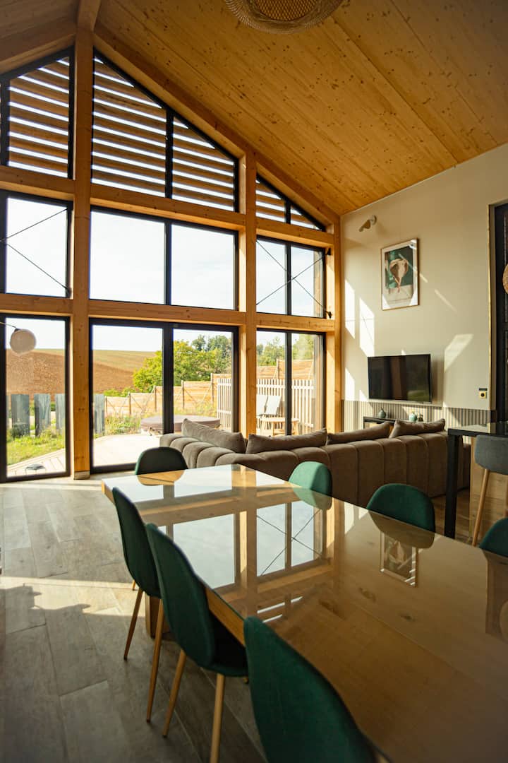 Hestia • éColodge Haut De Gamme Avec Spa - Aube