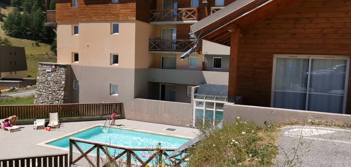 Spacieux Cosy Montagne Piscine éTé Foux D'allos - Allos