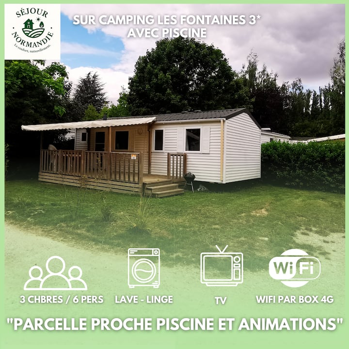 Mh 6 Pers Tv, Wifi, Lave Linge Proche Animations - Anet