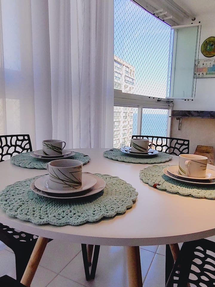 Apartamento Aconchegante, Com Vista Mar - Vila Velha
