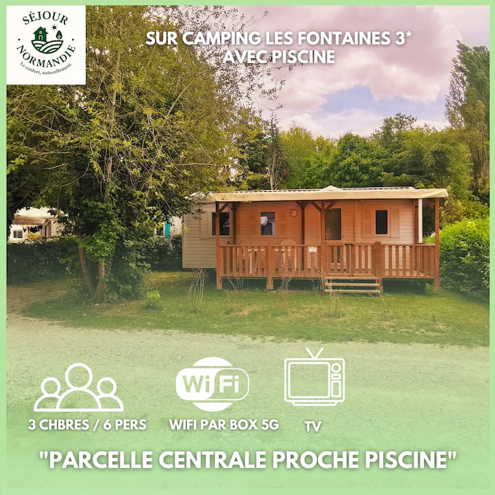 Mh 6 Pers Tv Et Wi-fi Proche Piscine Et Animations - Anet