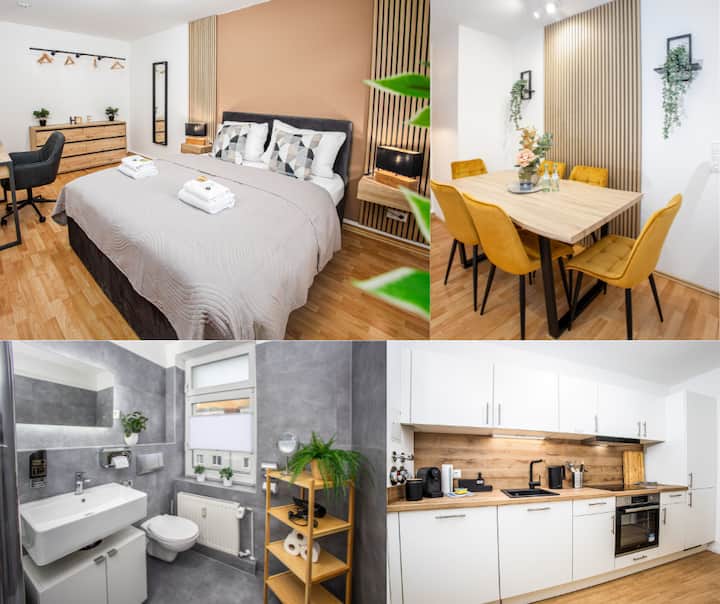 Central Essence Apa. | Kitchen | Parking | Central - Magdeburg