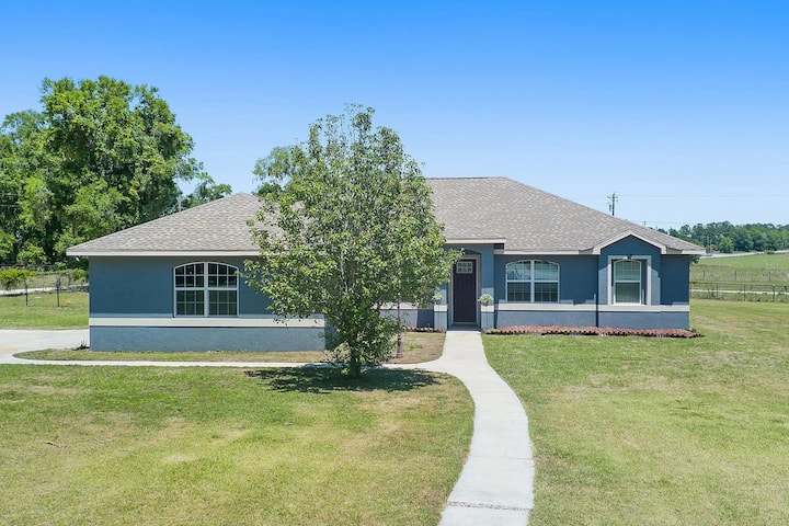 Spacious Countryside Comfort- 5 Min To Wec & Fast - Ocala, FL
