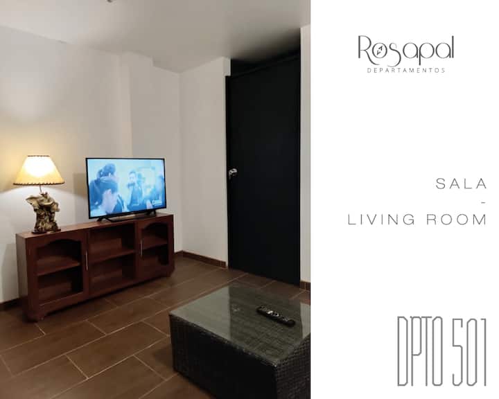 Departamento Entero De 1 Habitación | Rosapal 501 - Huaraz