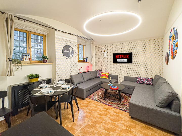 Cozy Art Apartment • City Center • Wenceslas Sq - Prague
