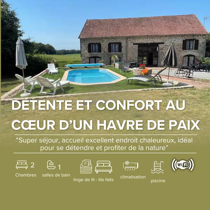 Domaine Pâquerettes Pissenlits - Gîte Le Cèpe - Bourganeuf