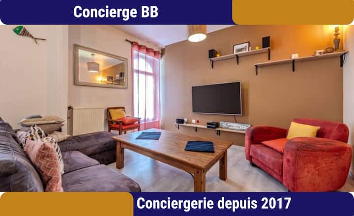 Cbk- T2 Hypercentre * Petit Jardin - Brest