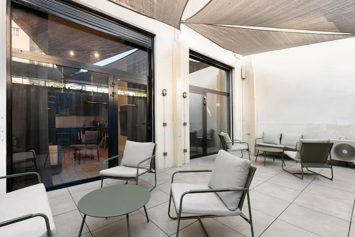 Lofts Avec Terrasse - Jusqu'à 8 Couchage - Nice