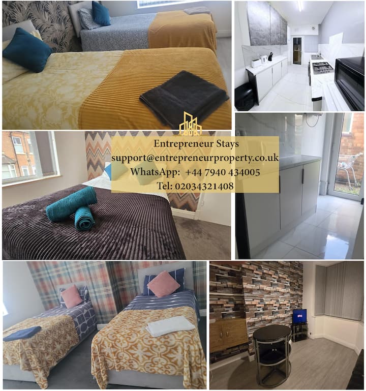 City Centre 4 Bed 8 Guest House - Loughborough