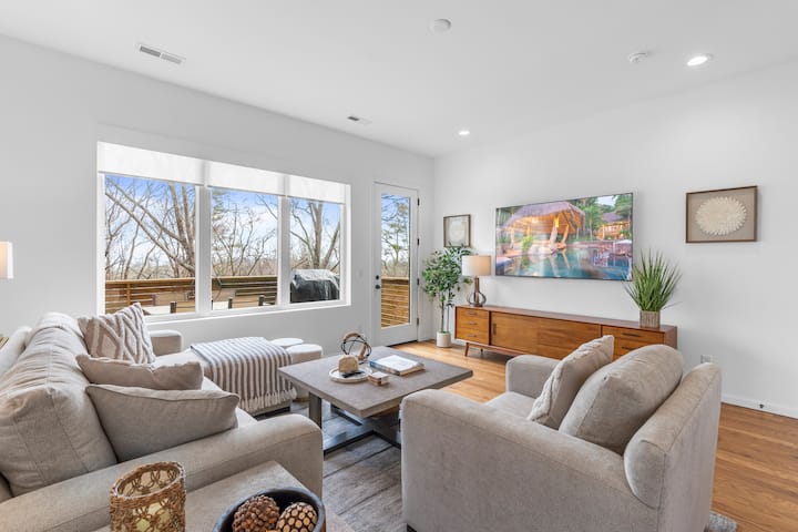 Luxury Escape-atomic Ridge Home - 查塔努加
