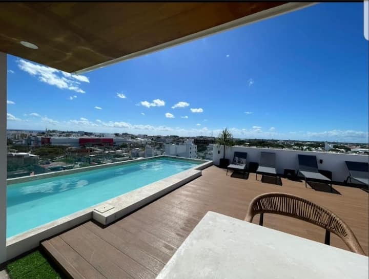 Vivi Playa Del Carmen Da Un Attico Da Sogno. - 普拉亞德爾卡曼