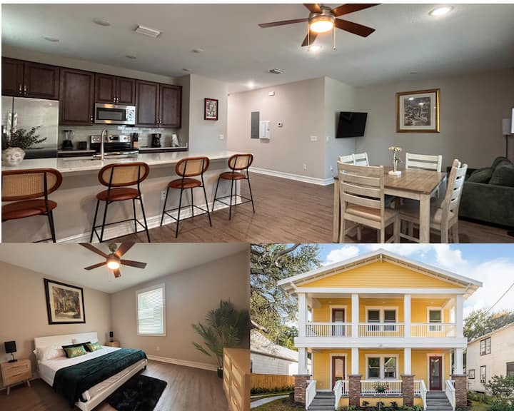 Ybor City 3bd Home | Free Parking | Walk To 7th Av - Tampa, FL