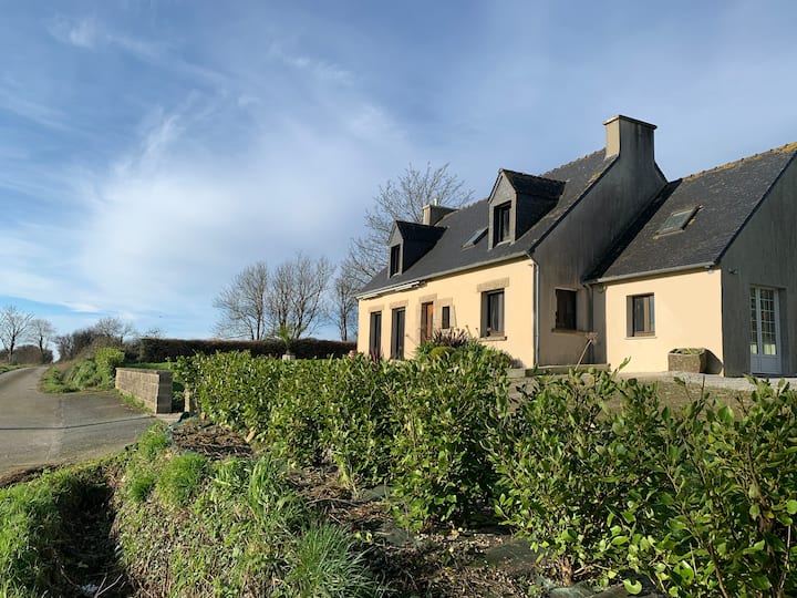 Maison à La Campagne, Vue Sur Mer - Telgruc-sur-Mer