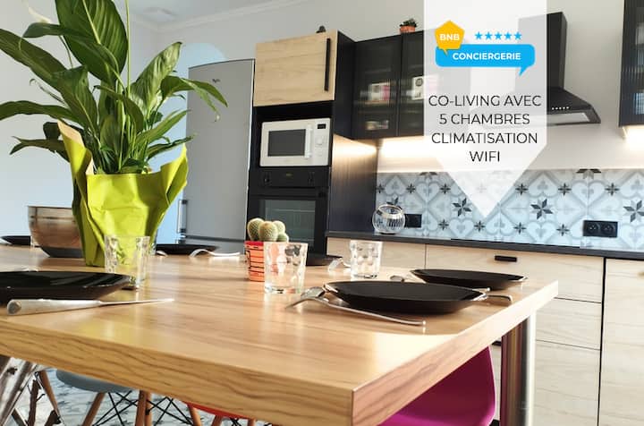 Co-living Des Moulins 3*-crémieu Proche Bugey/lyon - Isère
