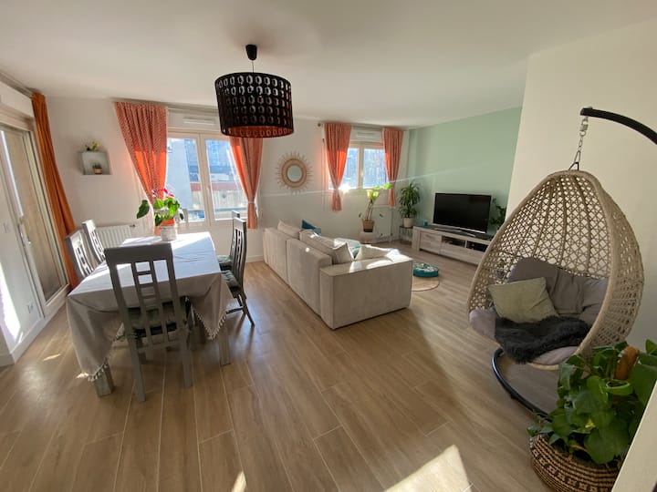 Le Cosy Zen - T3 Lumineux Avec Garage - Seynod