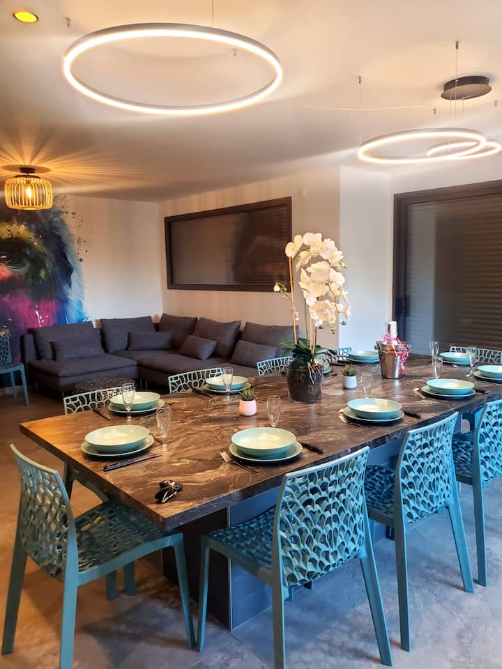Villa : Spa Privé / Jacuzzi/piscine Chauffée - Elzas