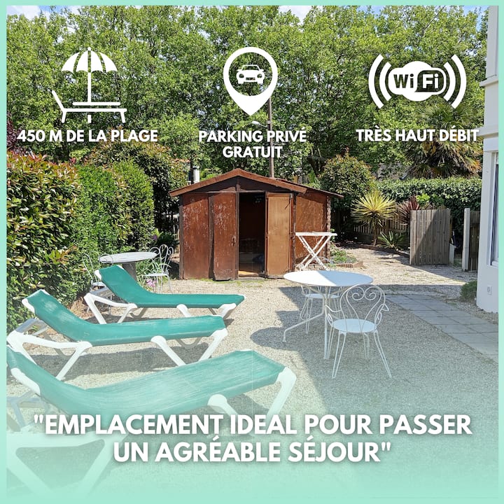 Embrun : T2 Avec Jardin Près De La Plage - La Baule-Escoublac
