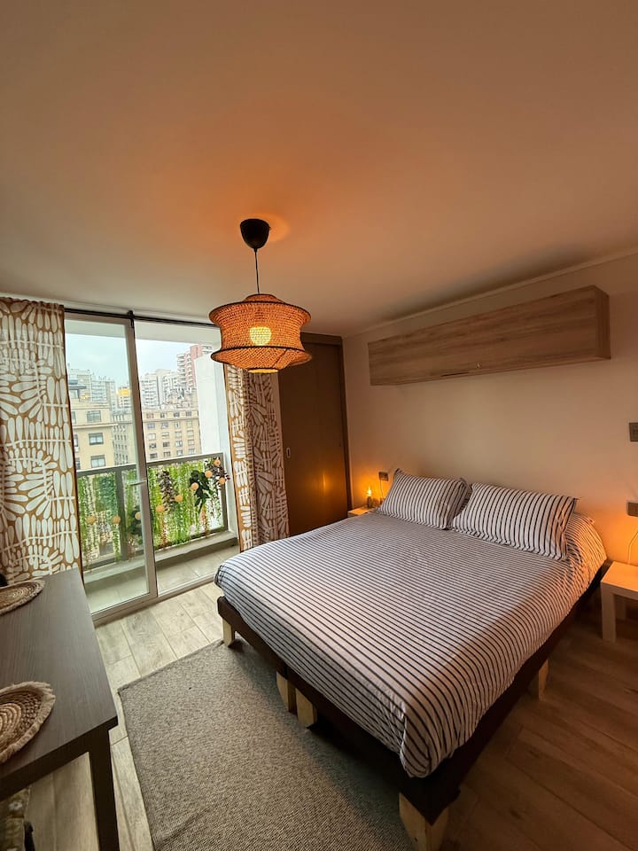 Studio Full Equipado + Wifi | Metro Parquealmagro - Chile